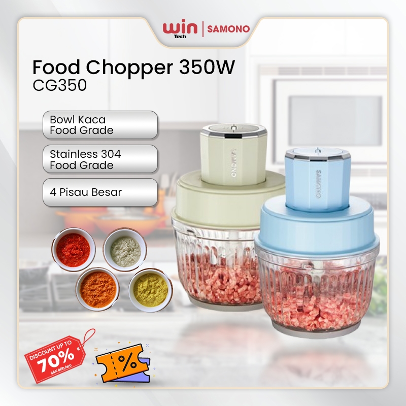 Jual SAMONO Food Chopper Multifungsi Food Processor 2.5 Liter Daya Kuat ...