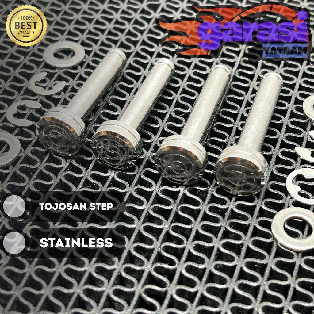Jual 1 Set Pin Tojosan Step Belakang stainless as 6x35, as 6x30 ...