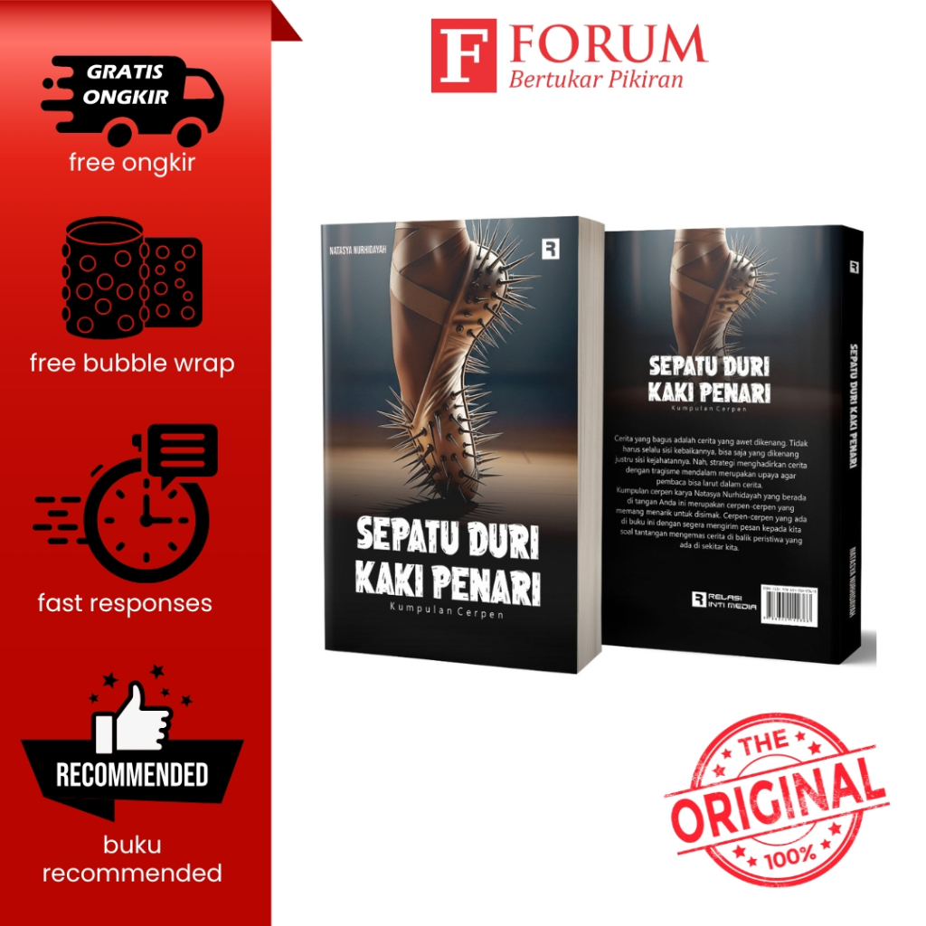 Jual Buku Sepatu Duri Kaki Penari: Kumpulan Cerpen | Shopee Indonesia