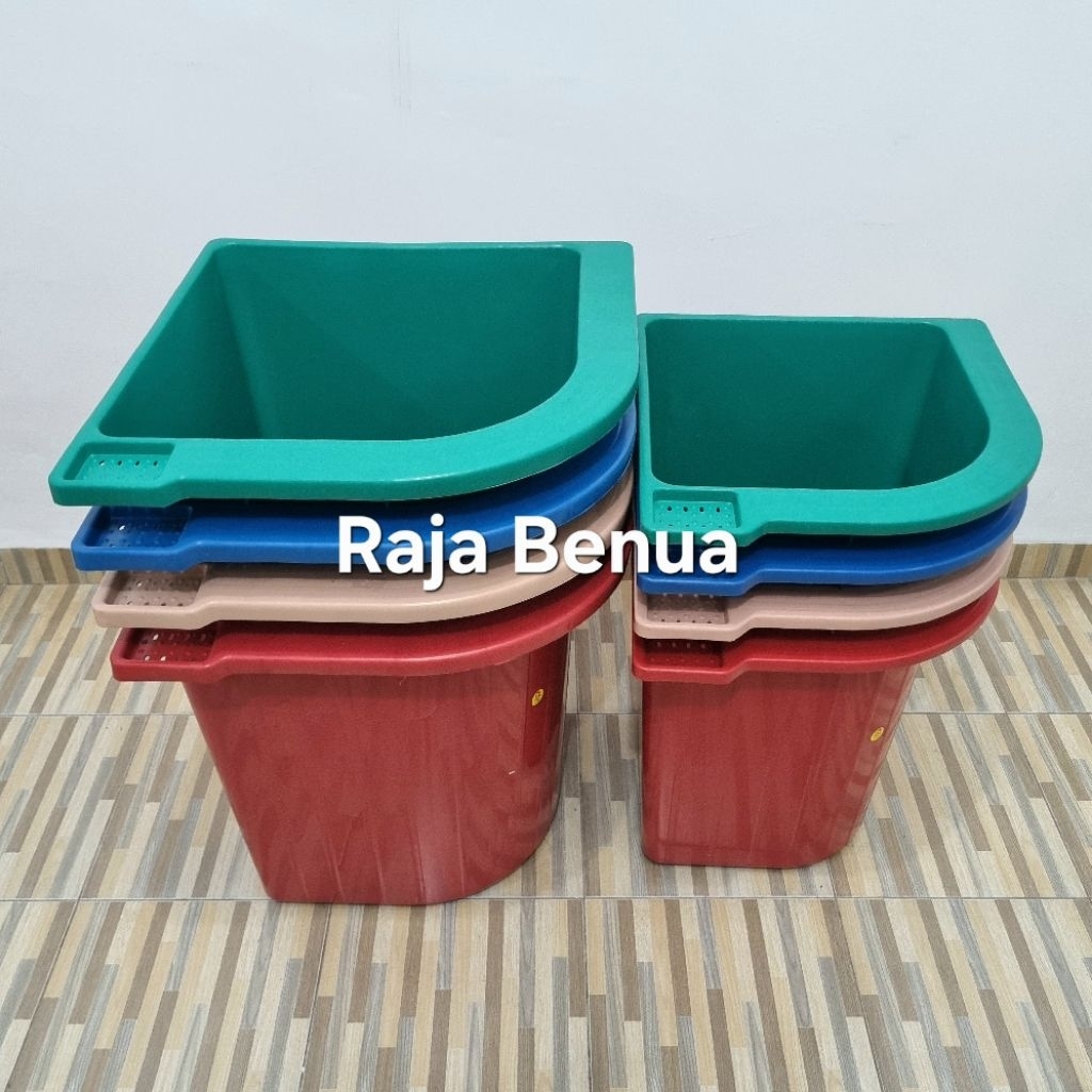 Jual Bak Air Bak Mandi Plastik Sudut Besar Kecil GM | Shopee Indonesia