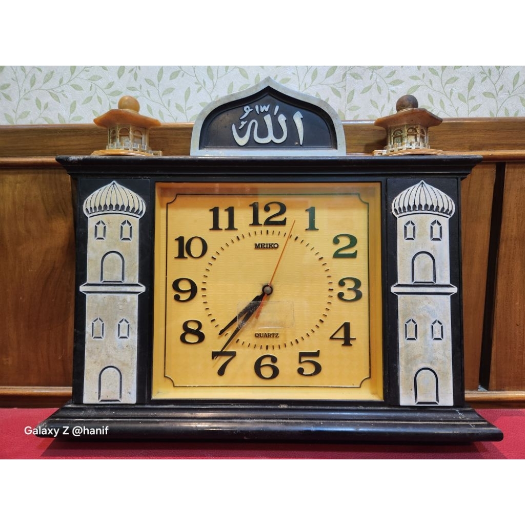 Jual Jam dinding masjid Meiko Japan lawas jadul | Shopee Indonesia