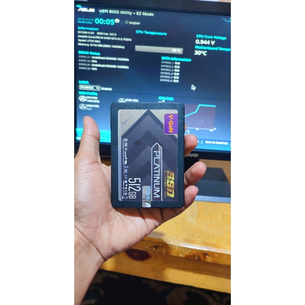 Jual SSD VGEN PLATINUM 512GB | Shopee Indonesia