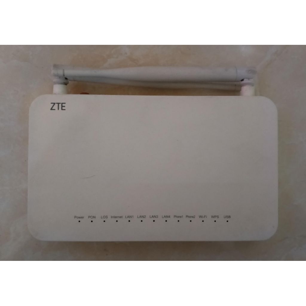 Jual ROUTER ZTE F609 V3 PORT BIRU UNIT ADAPTOR | Shopee Indonesia