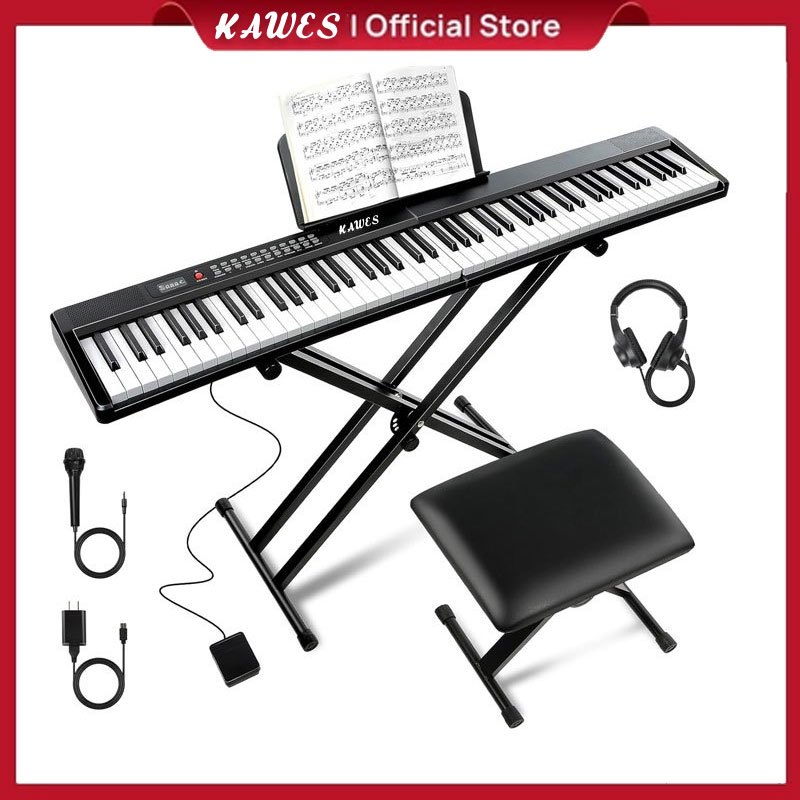 Jual KAWES 88 Tuts Keyboard Piano Lipat Keyboard Piano Elektronik ...