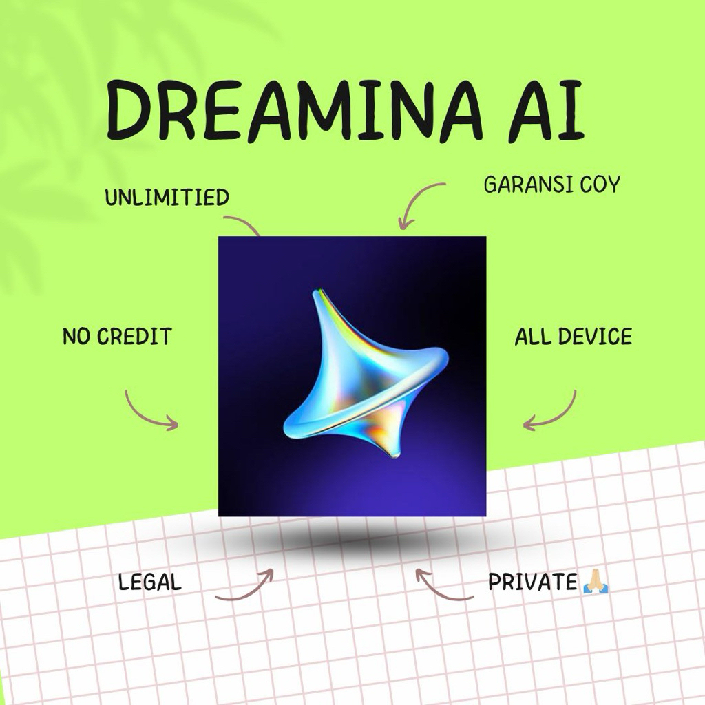 Jual DREMINA AI UNLIMITIED TEXT TO PHOTO AND VIDEO | Shopee Indonesia