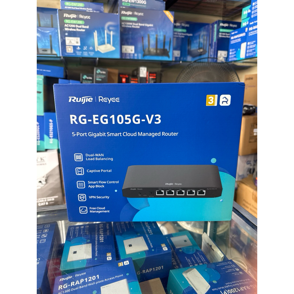 Jual Router Manage Cloud Reyee RG-EG105G-V3 | Shopee Indonesia