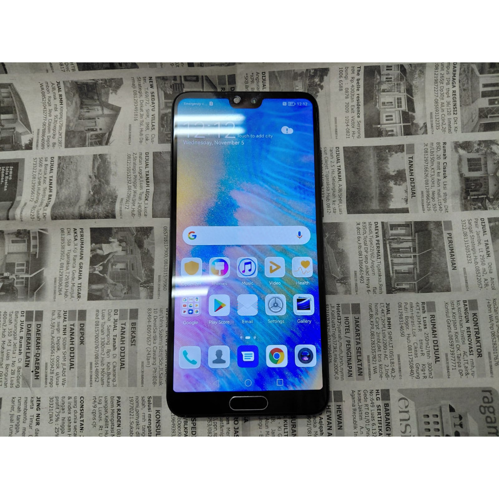 Jual Hape Seken Huawei P20 RAM 4/128 Signal Anti Begal Minus ...
