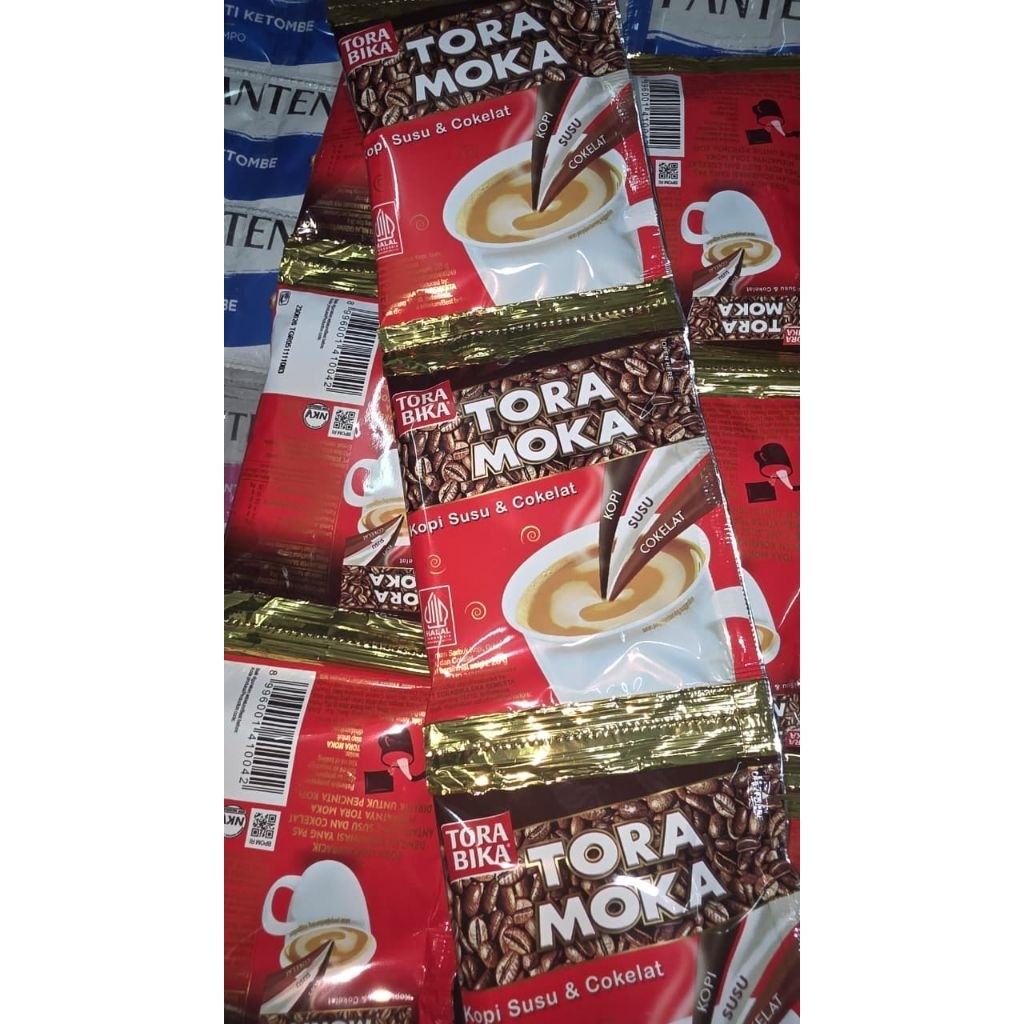Jual Tora moka renteng isi 10 sachet/Kopi Susu coklat | Shopee Indonesia