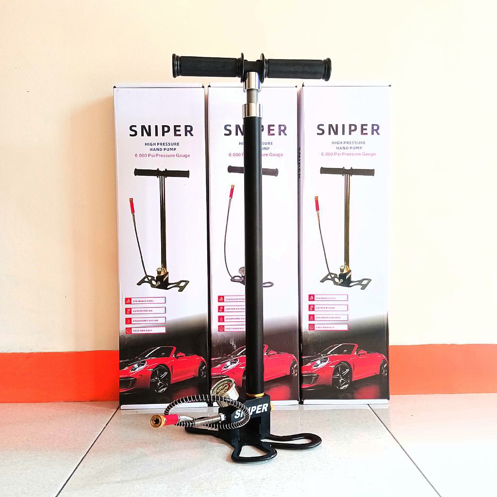 Jual Pompa PCP SNIPER Original 4 Stage, Pompa PCP SNIPER 6000 Psi 4 ...