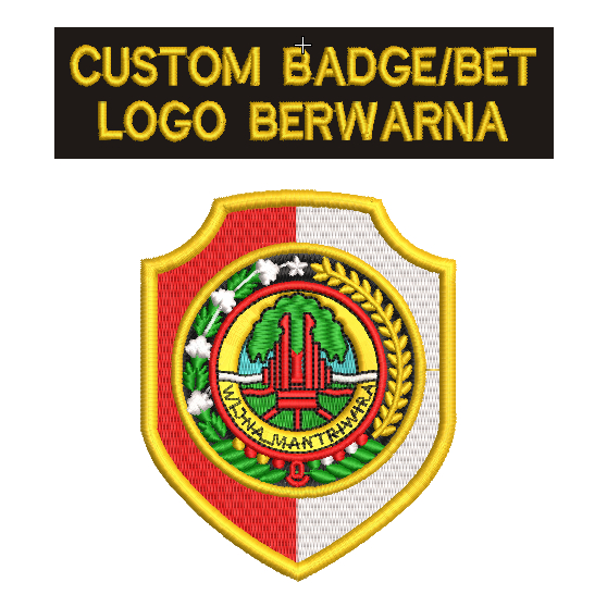 Jual TERLARIS CUSTOM BORDIR LOGO SEKOLAH CUSTOM BORDIR LOGO KOMUNITAS ...