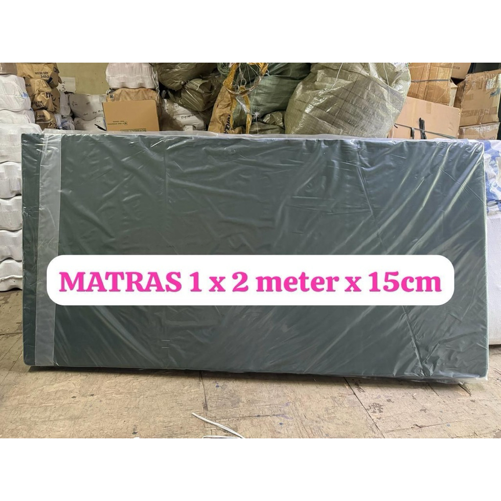 Jual Matras Senam Lantai Sekolah busa tebal ukuran 1 m x 2 m tebal 12cm ...