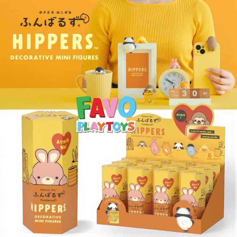 Jual POSTURE PAL HIPPERS Funbarus Zoo Surprise Decorative Mini Figures ...