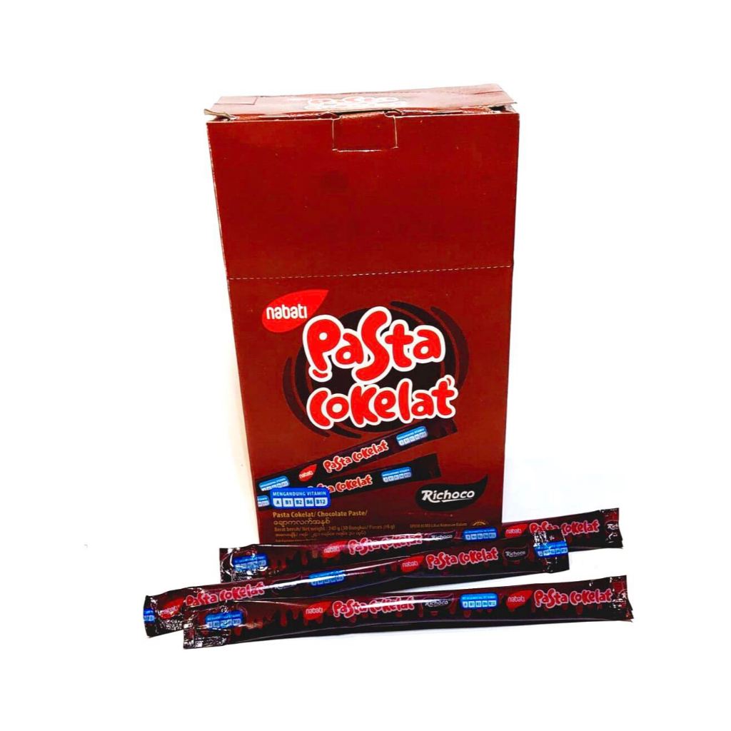 Jual Nabati Pasta Keju Richeese Dan Pasta Cokelat Richoco ( 30 pcs x 6g ...