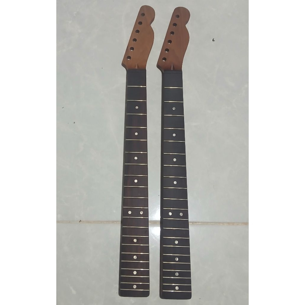 Jual neck gitar telecaster kayu maple roasted | Shopee Indonesia