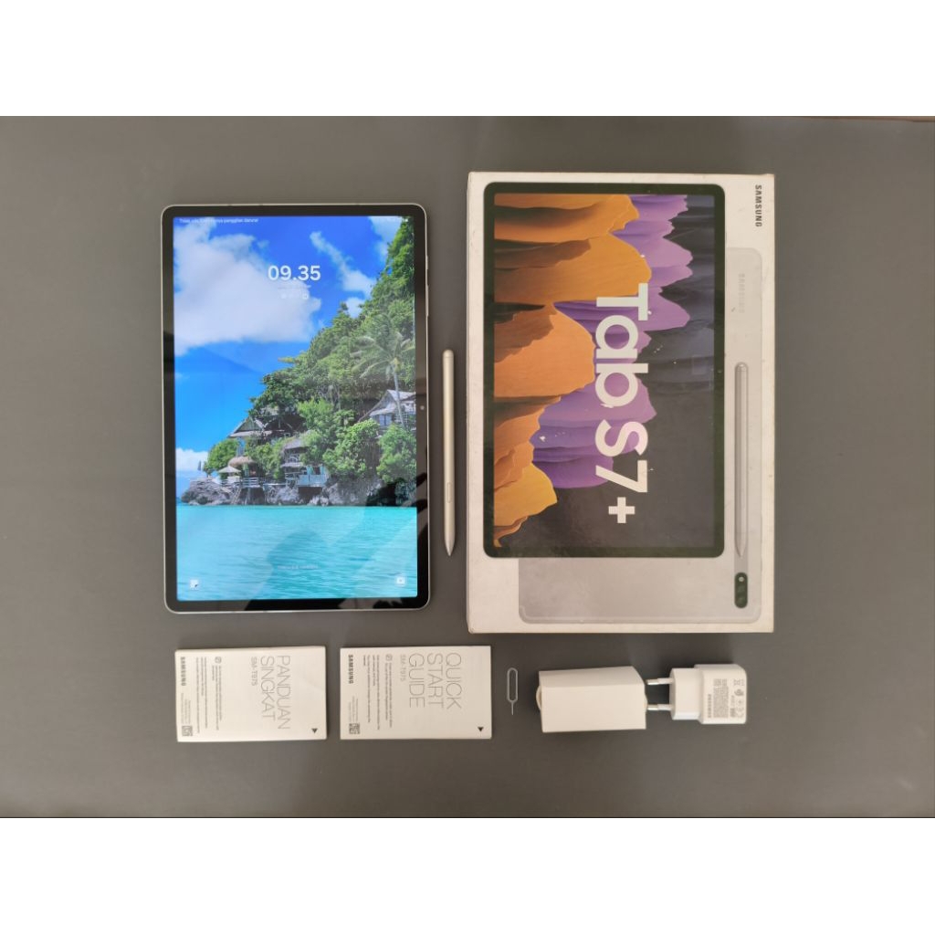 Jual Samsung Galaxy Tab S7+ Plus 8/256 LTE T975 - Fullset, Ex Garansi ...