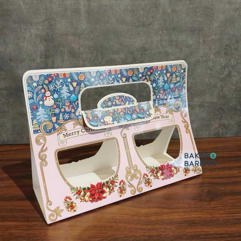 Jual XMAS BOX SLEEVE 2 Jar 24x9x8cm 1Pcs / HANDLE BOX NATAL CHRISTMAS ...
