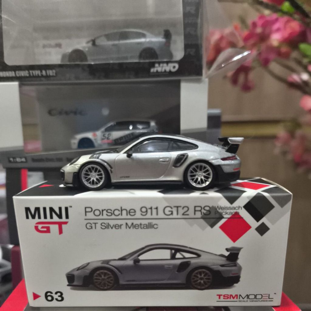 Jual Mini GT Porsche 911 GT2 RS GT Silver Metallic Minigt 63 | Shopee ...