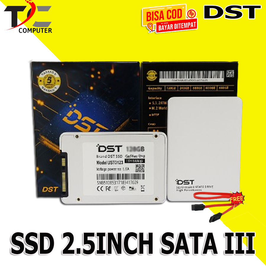 Jual SSD SATA III 2.5INCH 256GB - MERK DST / HONGTAI / EAGATE / UNIX ...