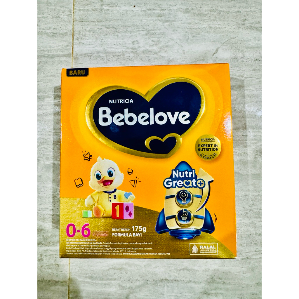 Jual Bebelove 1 (0-6 bulan) 175gr kemasan terbaru | Shopee Indonesia