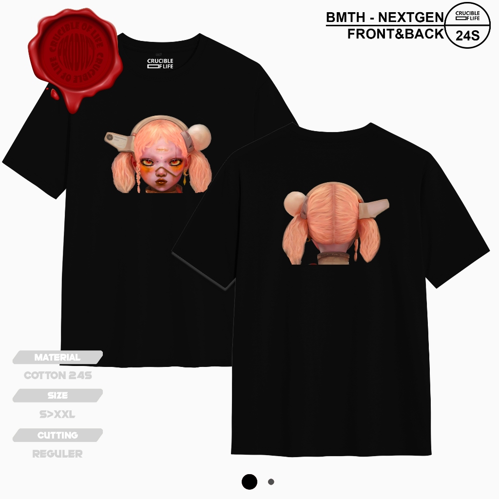 Jual Kaos BRING ME THE HORIZON NEX GEN POST HUMAN SOF kaos band bmth ...