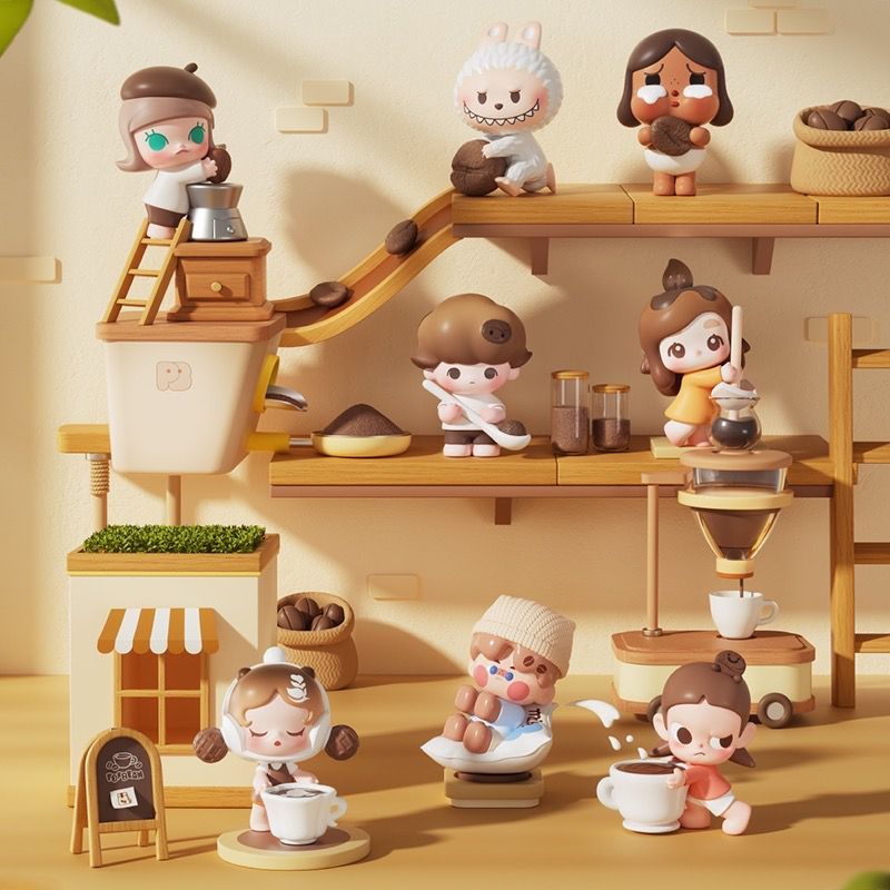 Jual POP MART ORIGINAL POP BEAN COFFEE FACTORY SERIES - POP MART ...
