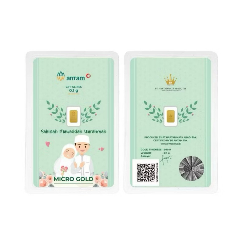 Jual LOGAM MULIA Hartadinata Premium Micro Gold 24K Edisi Sakinah ...