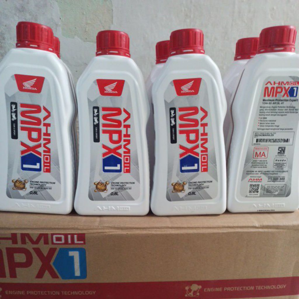 Jual Oli MpX 1 800ml AHM oli | Shopee Indonesia