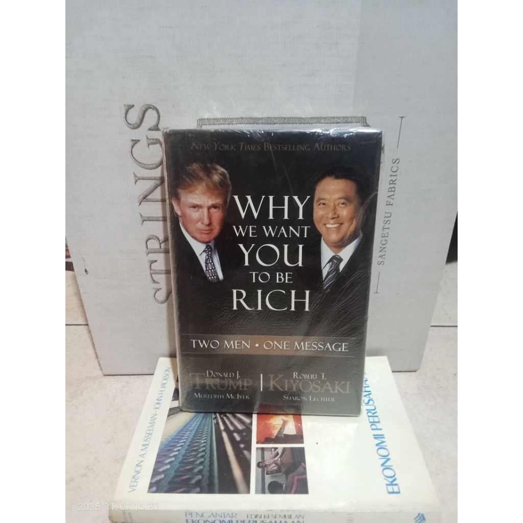 Jual ORIGINAL MULUS BUKU WHY WE WANT YOU TO BE RICH TEO MEN ONE MESSAGE ...