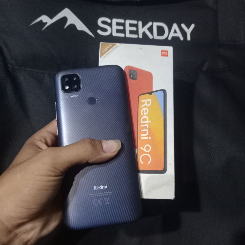 Jual redmi 9c ram 3/32 ori fullset (second ori normal siap pakai ...