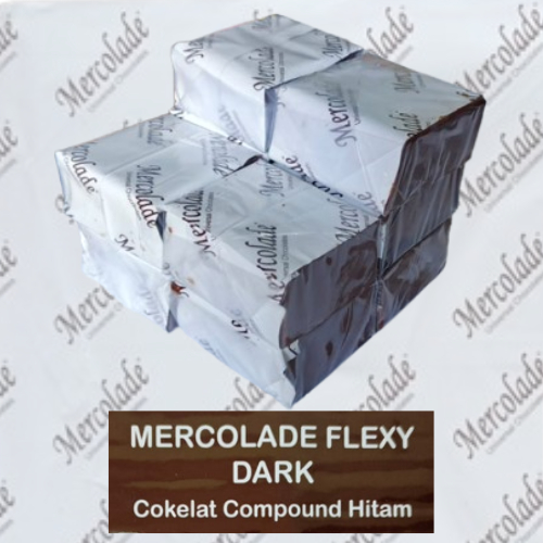 Jual Mercolade Flexy Coklat batang / blok Dark Chocolate Compound berat ...