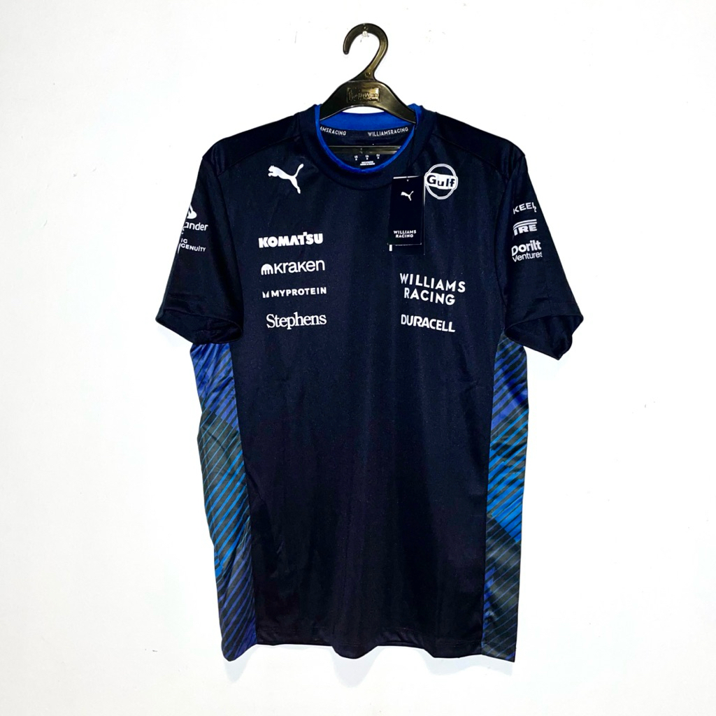 Jual Kaos T-Shirt Atlassian Williams Racing F1 Team 2025, Kaos Formula ...