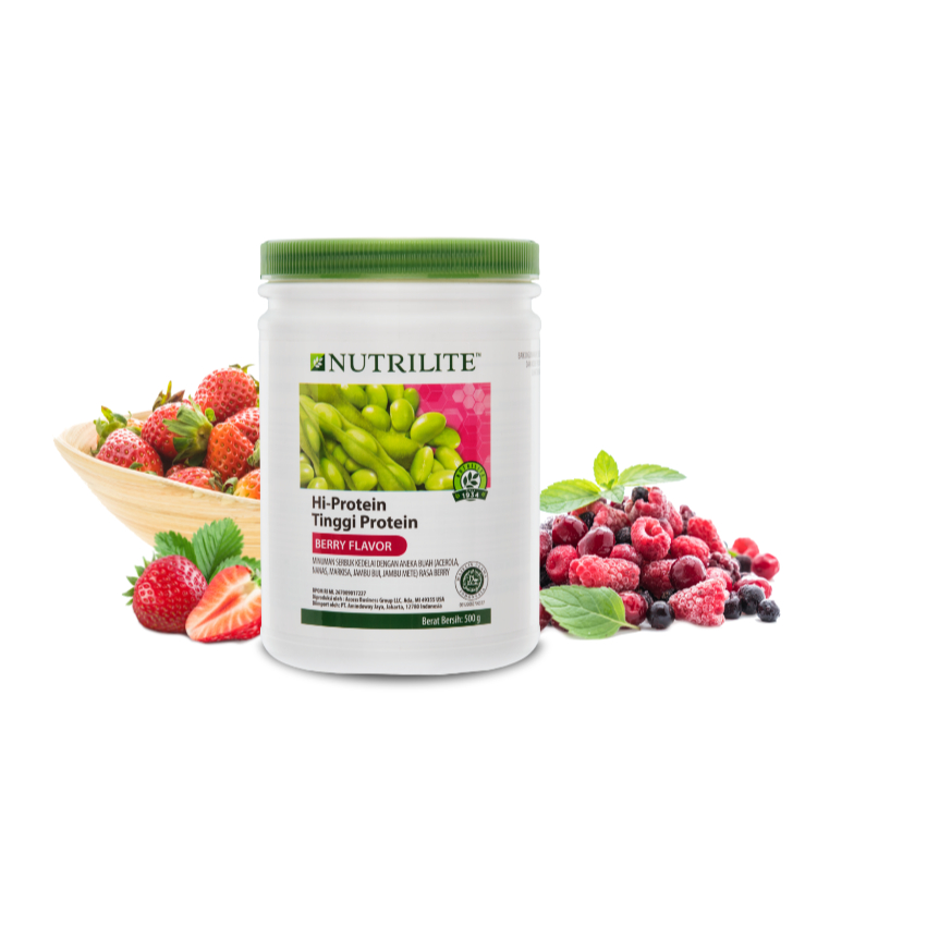 Jual Nutrilite Hi-Protein Berry Amway / Susu protein Amway exp 2026 ...