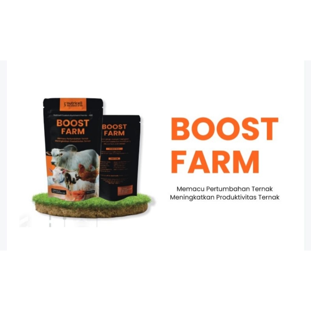Jual Boost Farm Nutricell Pakan Ternak Original | Shopee Indonesia