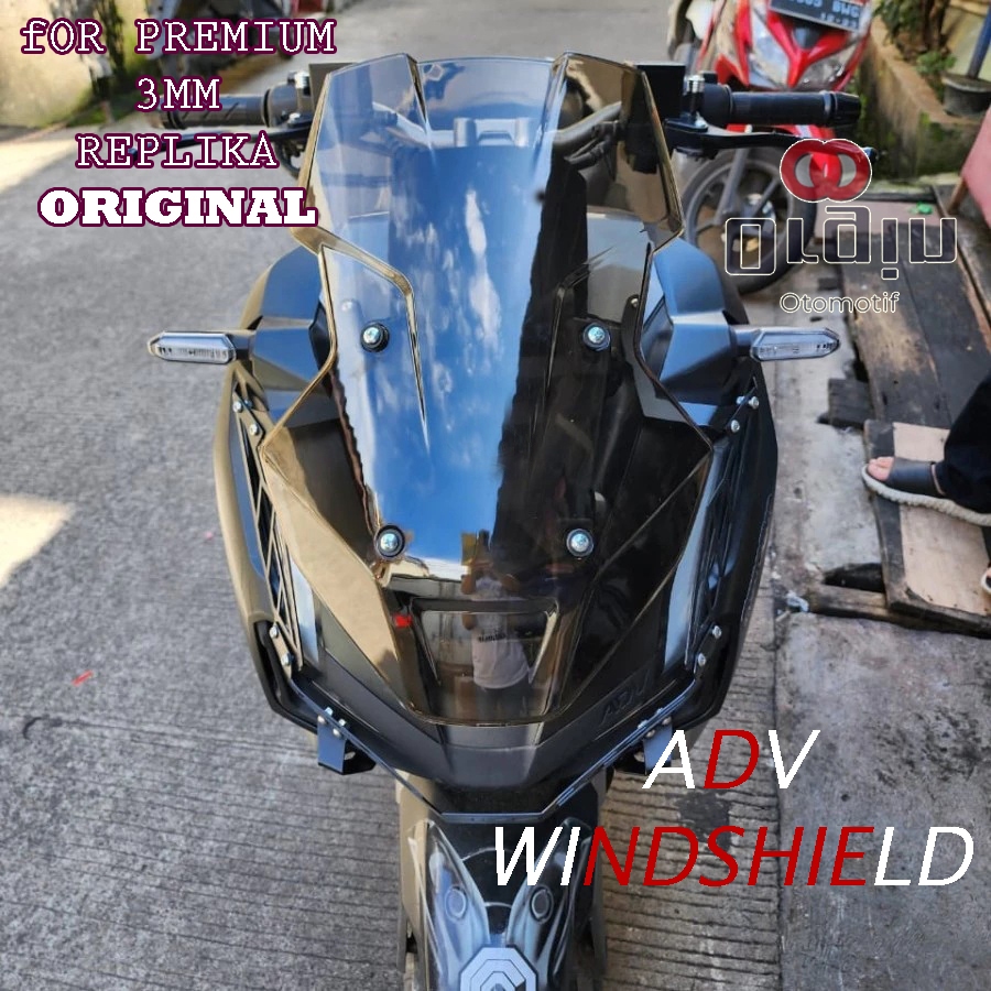 Jual VISOR WINDSHIELD HONDA ADV 150 ADV 160 MODEL STANDAR ORI ORIGINAL ...