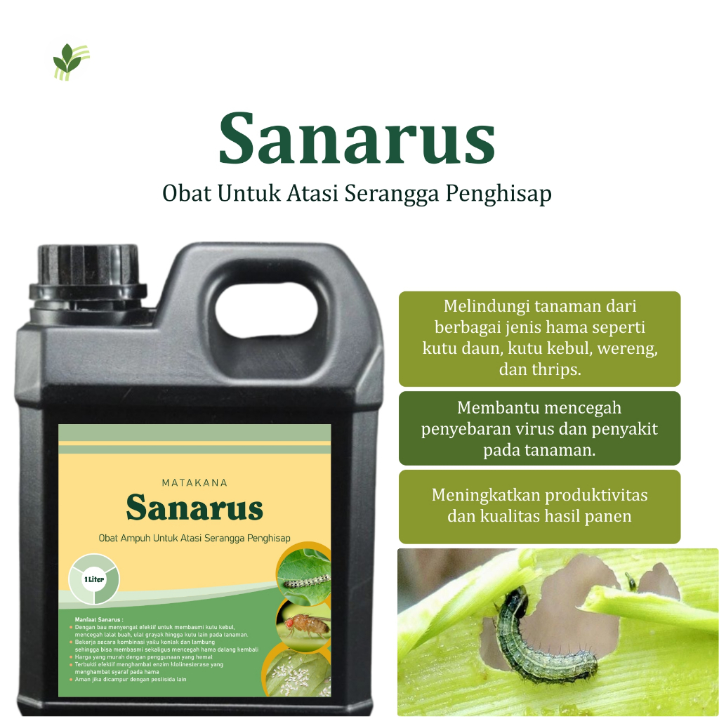 Jual Sanarus Insektisida Atasi Serangga Penghisap Cairan Atasi Hama ...
