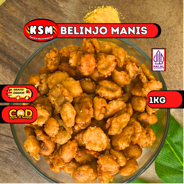 Jual KSM - BELINJO MANIS / BLINJO / MLINJO MANIS RENYAH 1.000Gr (1Kg ...