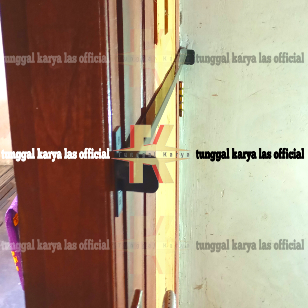 Jual Palang Penahan Keamanan Pintu Besi Pengaman Pintu Safety Lock ...