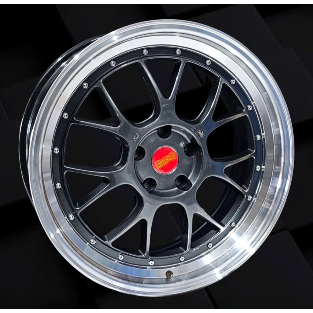 Jual velg mobil bbs lmr flow forming ring 19 lebar 9,5 velg mobil ring ...