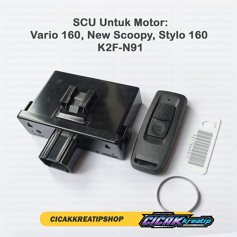 Jual SCU Keyless Honda Vario 160 Stylo 160 New Scoopy + Remote Keyless ...