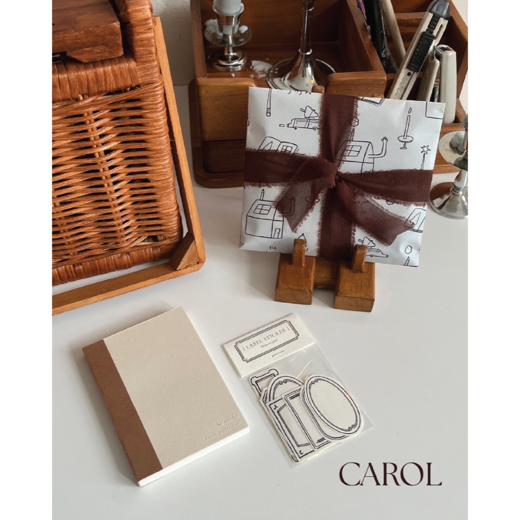 Jual Carol Christmas Gift Set by Keartas Studio (Micro Notebook & Label ...