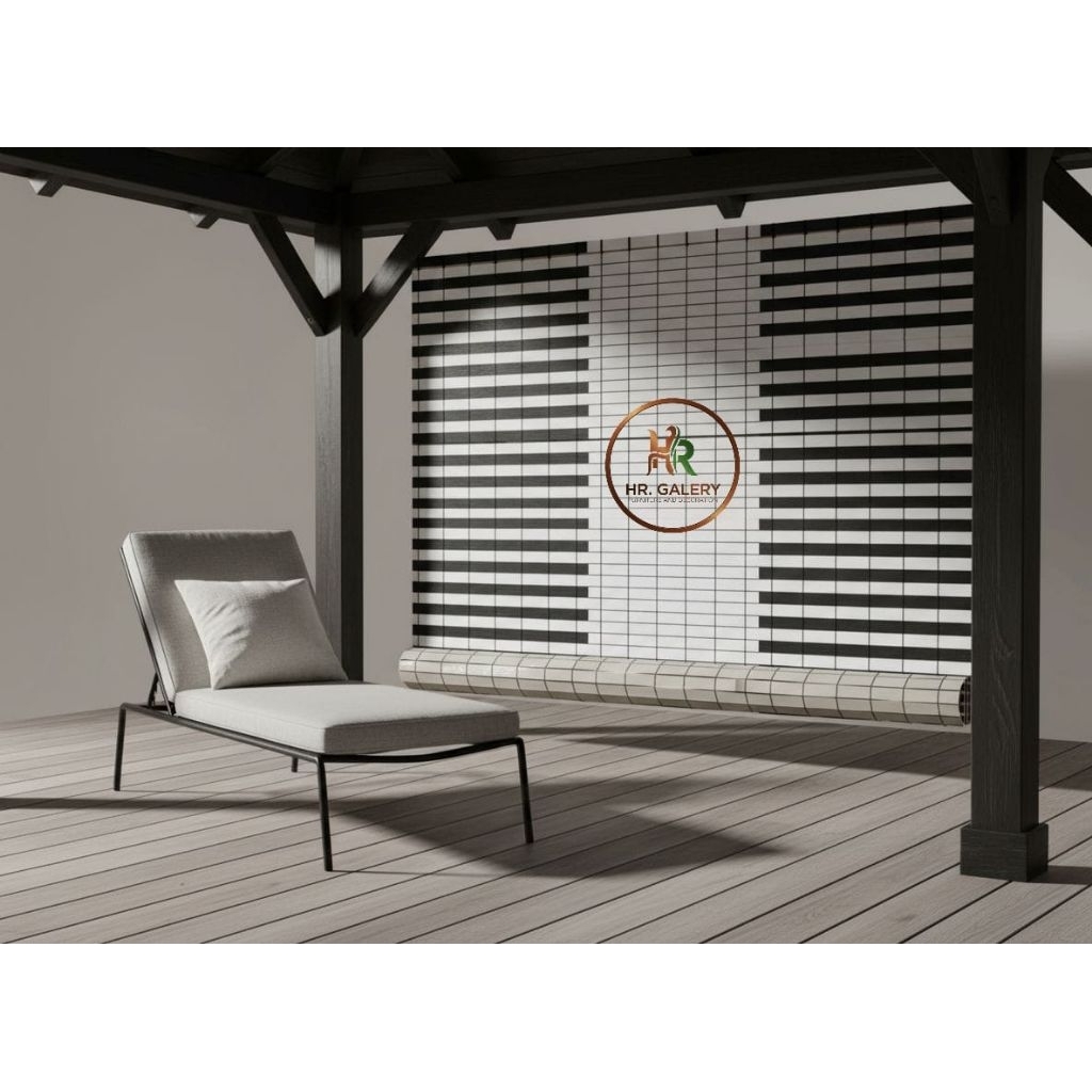 Jual Kerey outdoor bahan tirai pvc anti air tahan lama ukuran 150x200 ...