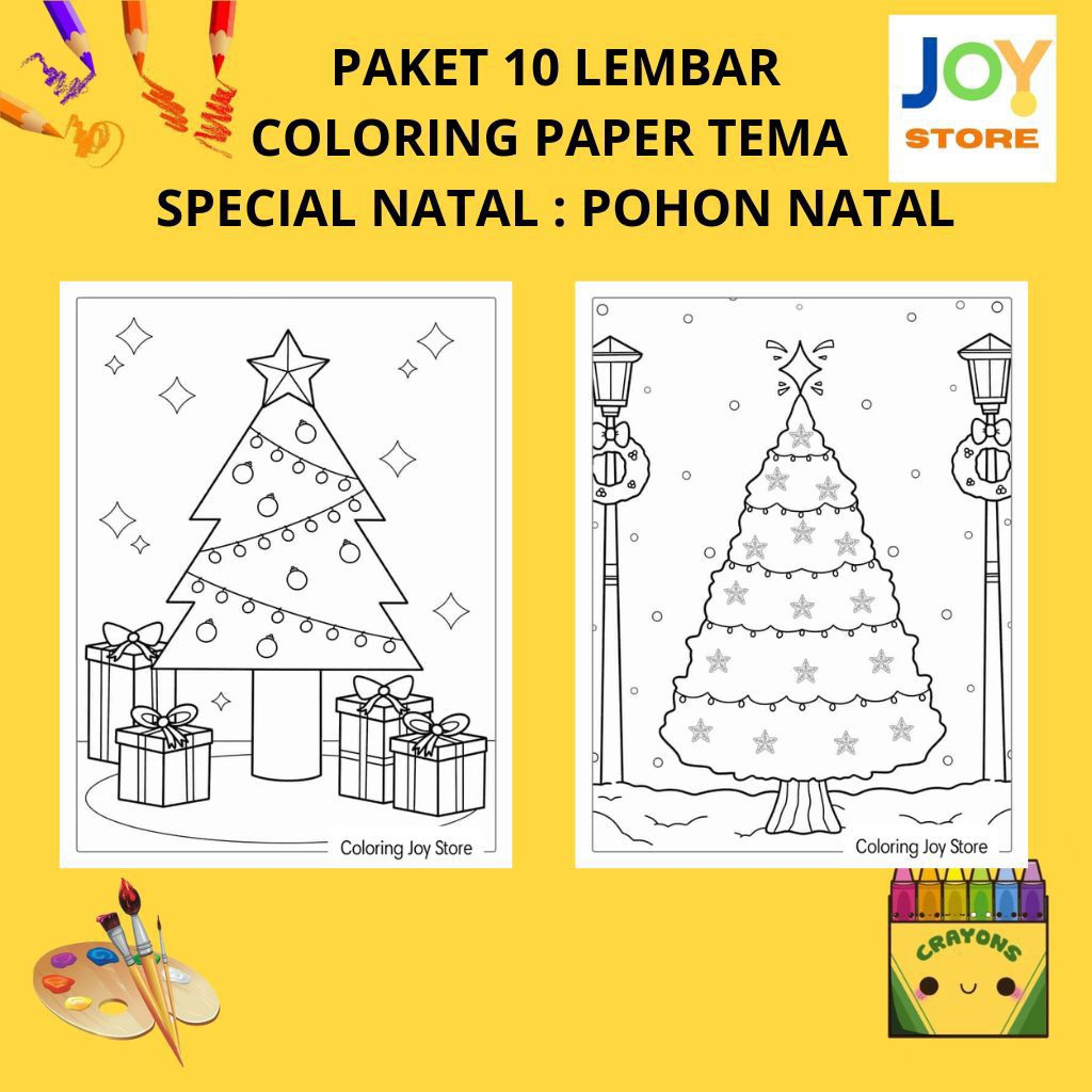 Jual PAKET 10 Lembar (ISI SAMA SEMUA) Kertas Gambar Mewarnai Tema ...