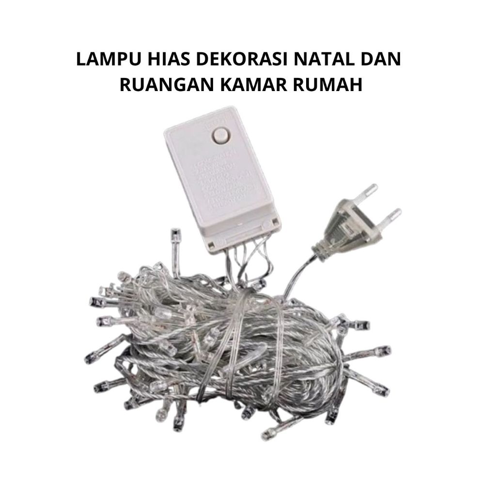 Jual Lampu Tumblr 12Meter Packing Opp Lampu Hias Tumbler Light LED ...