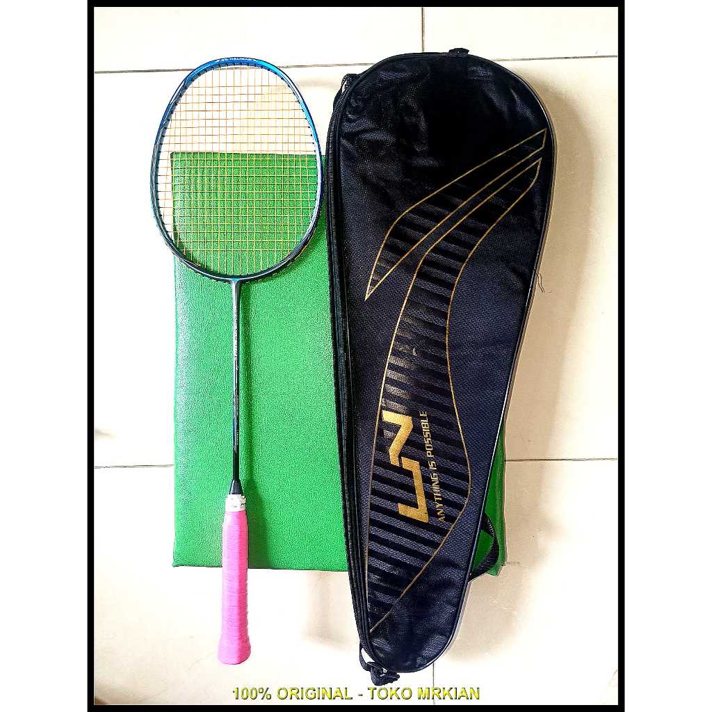 Jual Racket Li-Ning 3D Calibar 600 C Combat 600C Raket Badminton Bulu ...