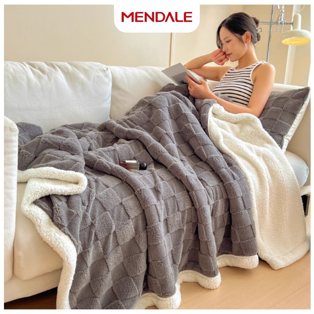 Jual Mendale Selimut Bulu Dewasa Bahan Flannel Ukuran 180x200 dan ...