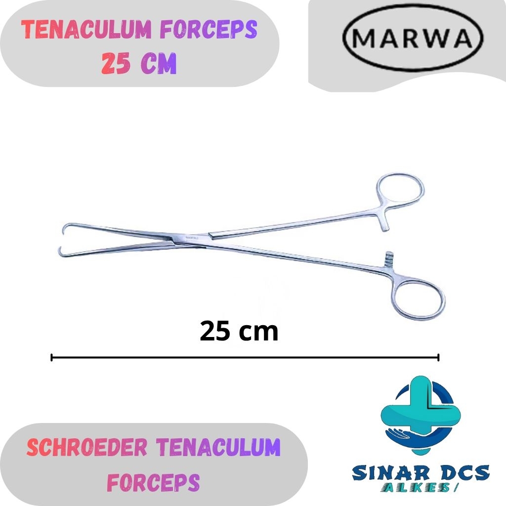 Jual Marwa Uterine Tenaculum Forceps 25 cm. Tenakulum Forcep25cm ...