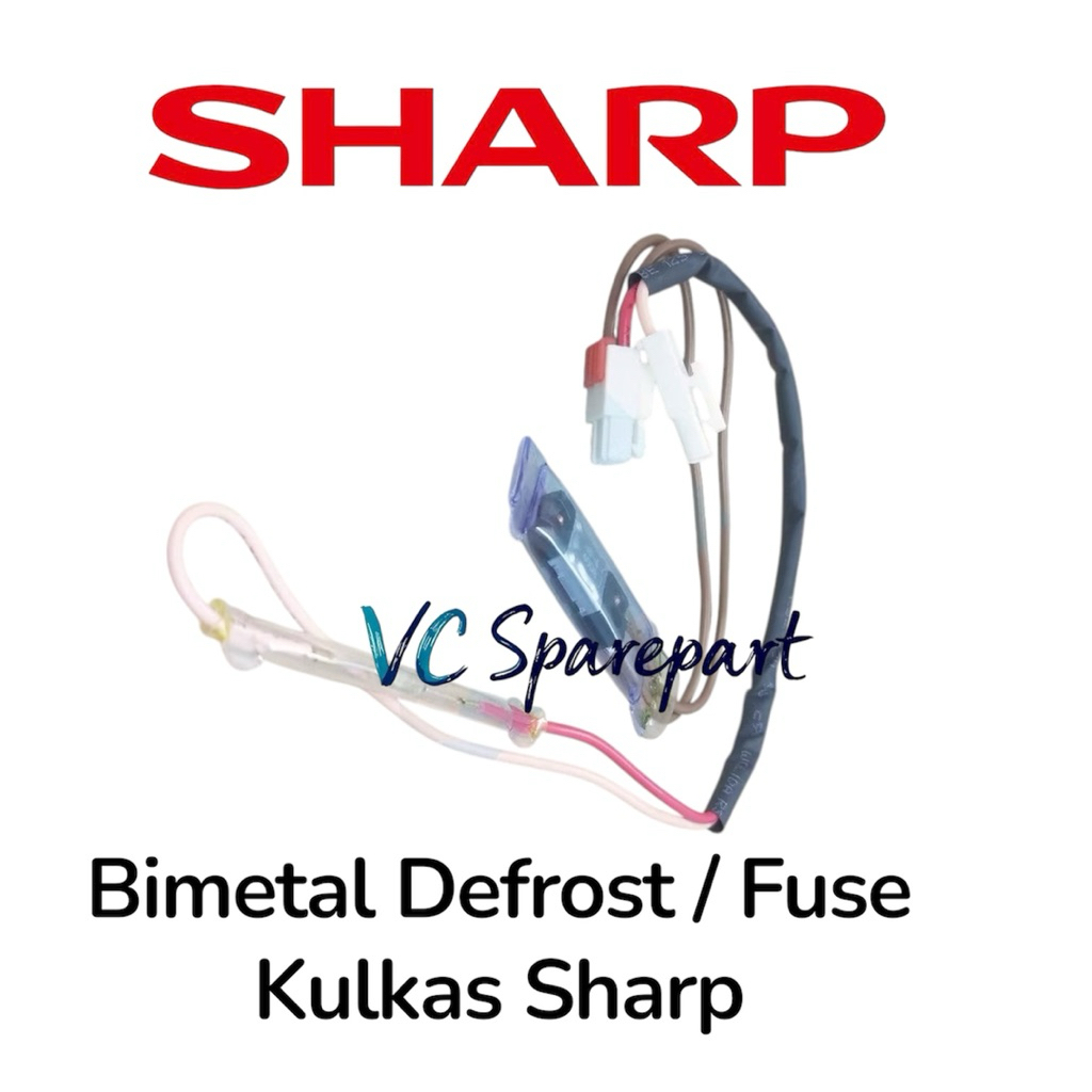 Jual Defrost Fuse kulkas Sharp / Bimetal kulkas sharp 2 pintu | Shopee ...