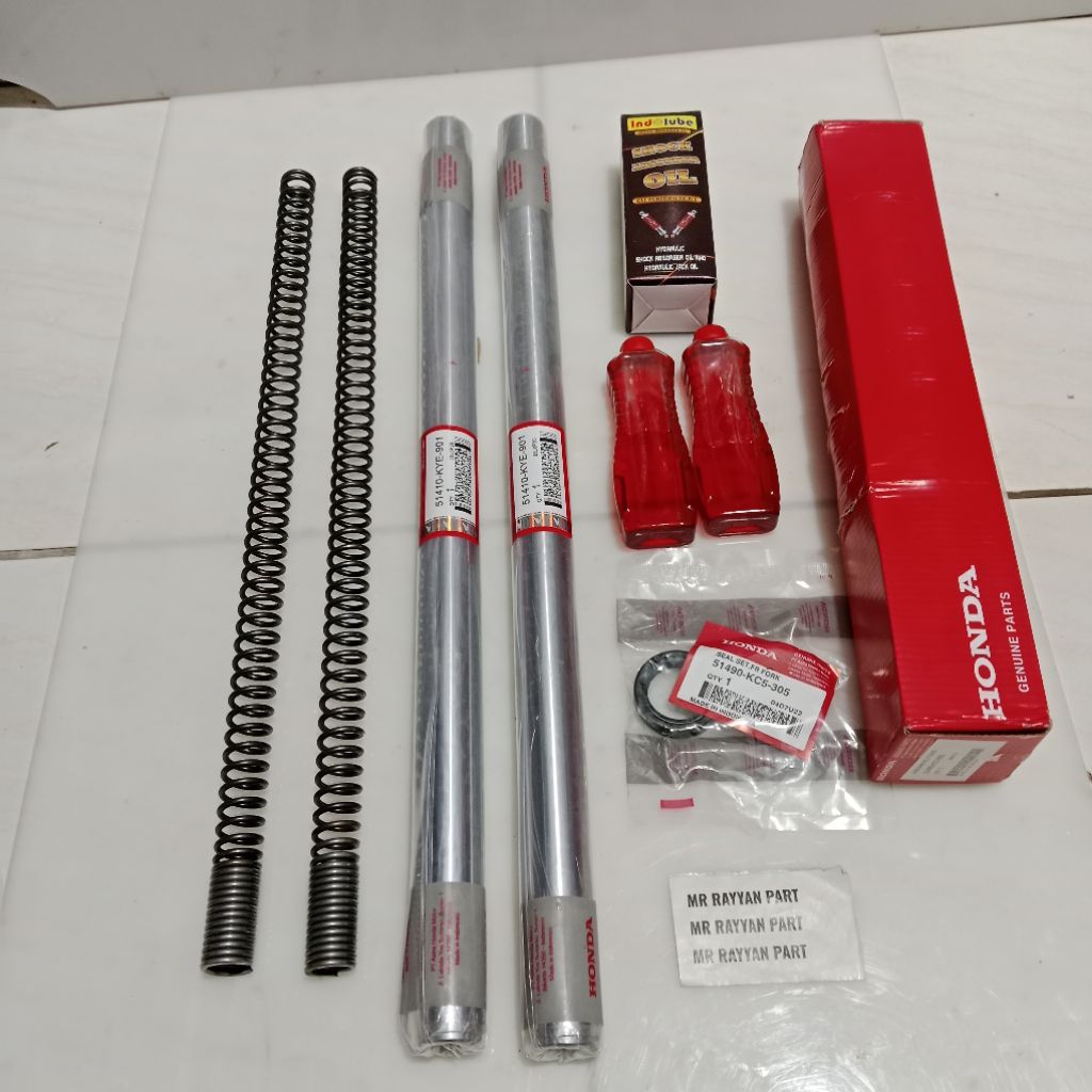 Jual Pipa Shock Depan+Per+Sil+Oli Megapro Mono Megapro New | Shopee ...