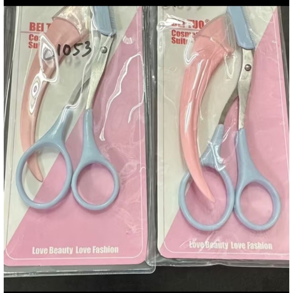 Jual Gunting Alis + Pencukur Alis 2in1 Beituo Manual Eyebrow Trimmer ...