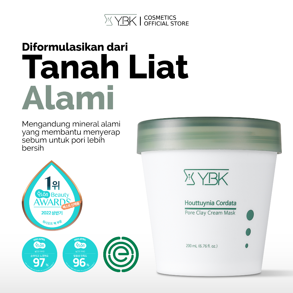 Jual YBK Pore Cleansing Mask Sebum and Oil Control Gentle Exfoliation ...